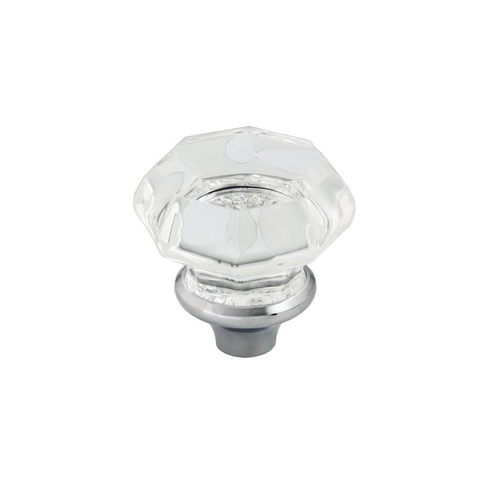 Octagonal Crystal Sink Faucet Knob-FCK-008