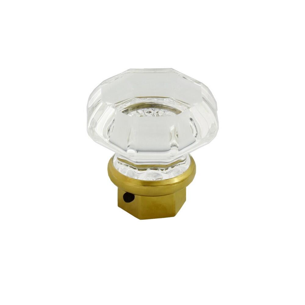 Octagonal Crystal Sink Faucet Knob-FCK-009